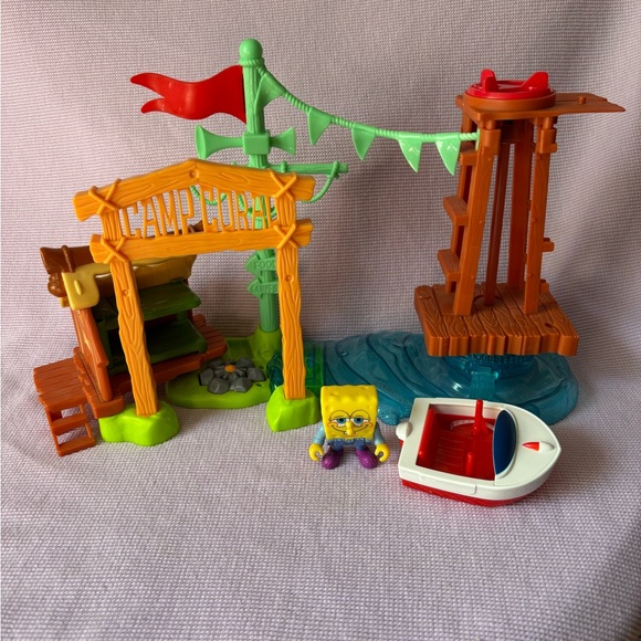 Fisher-Price | Toys | Imaginext Spongebob Squarepants Camp Coral ...